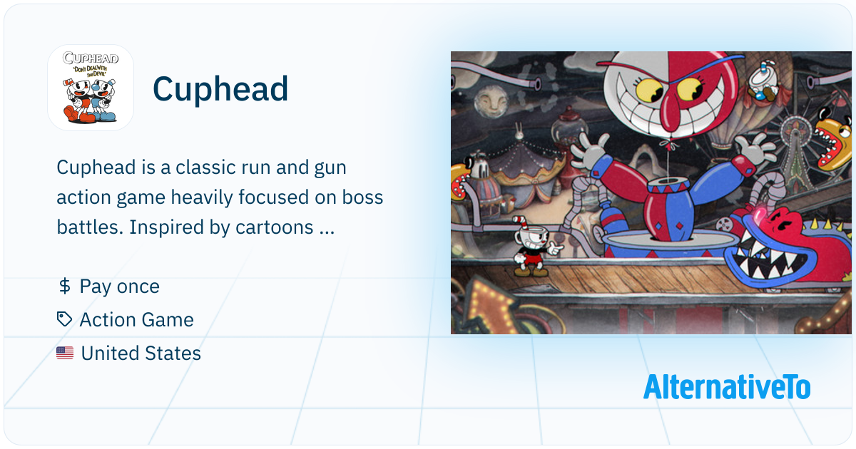 Cuphead: Classic run and gun action game | AlternativeTo
