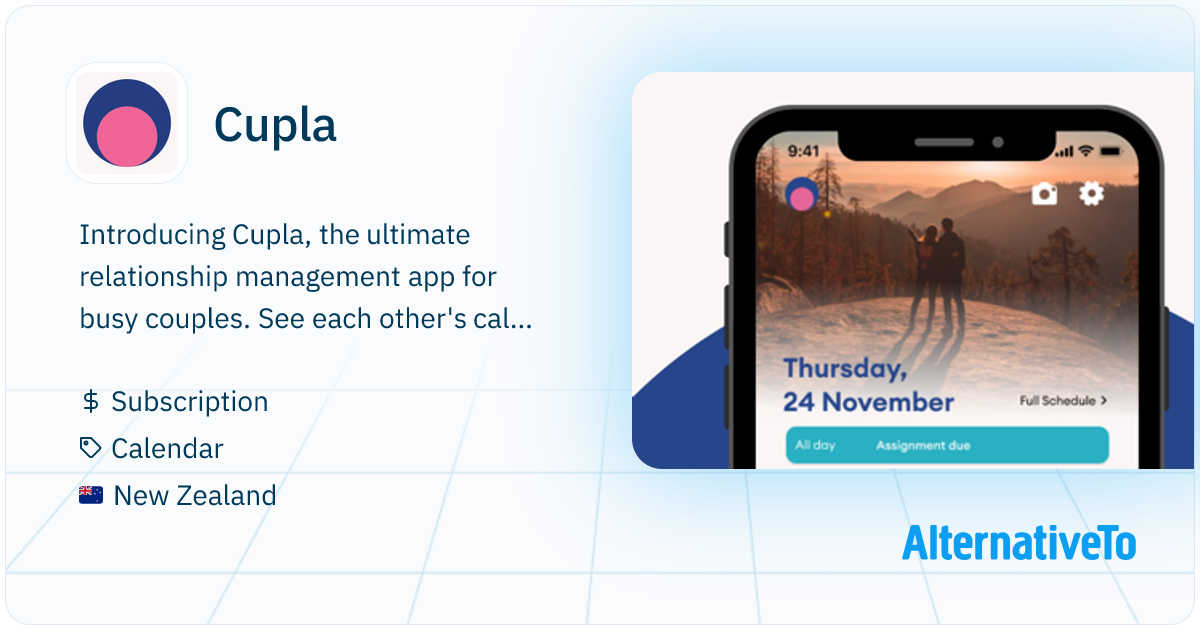 Cupla: Introducing Cupla, the ultimate relationship | AlternativeTo