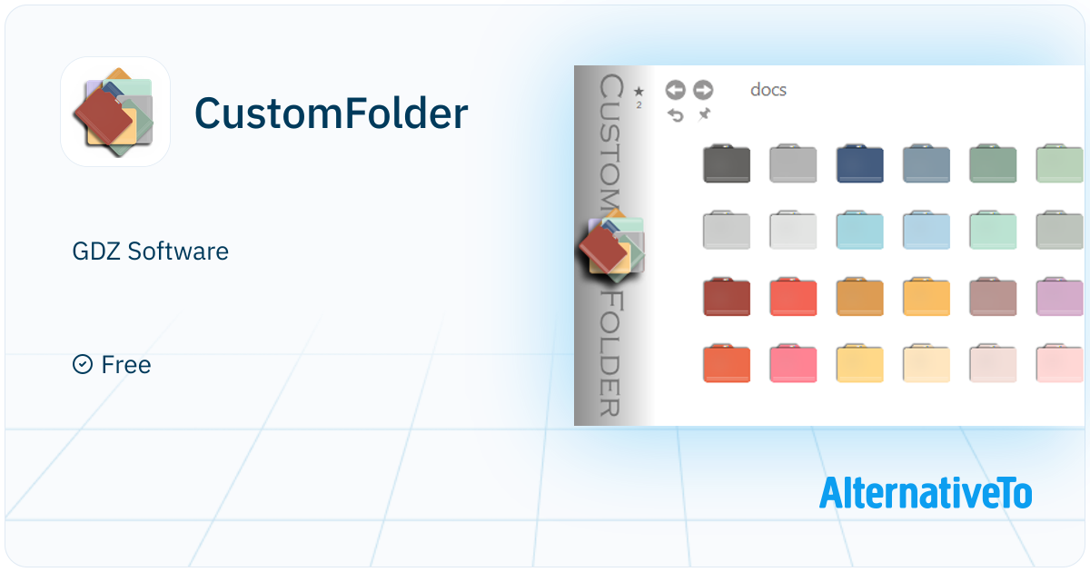 CustomFolder: Change folder icon and add emblems | AlternativeTo