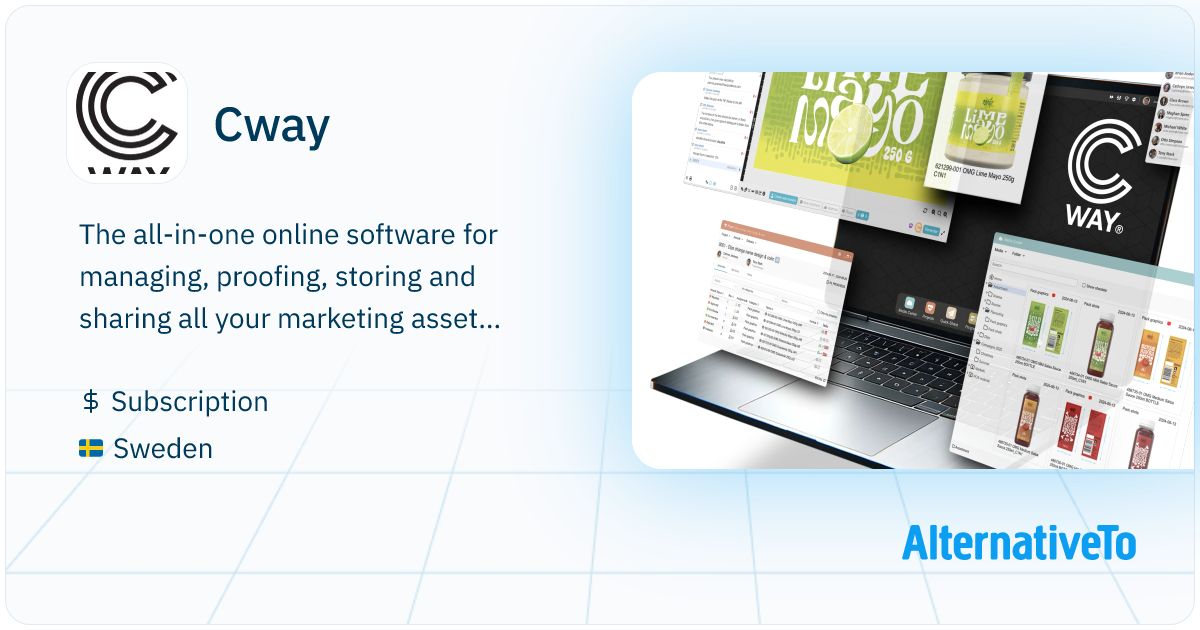 Cway: Packaging and marketing asset management platform for brands ...