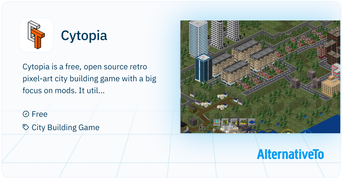 Cytopia: Free, open source city building game focussing on moddability ...