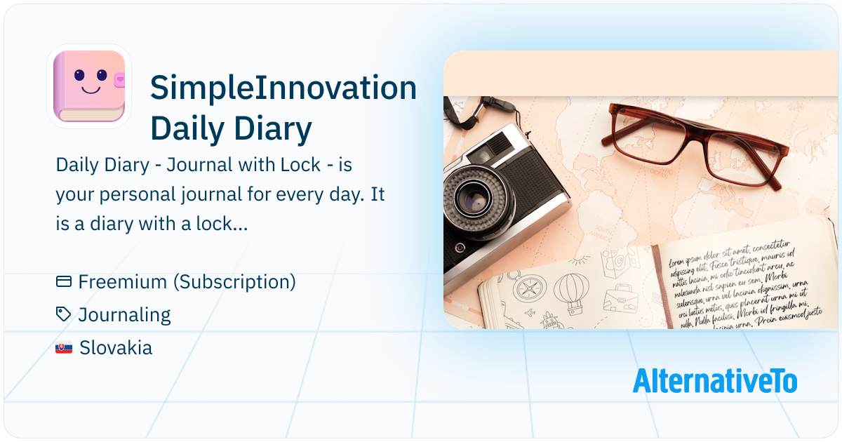 SimpleInnovation Daily Diary: A private place for your thoughts ...