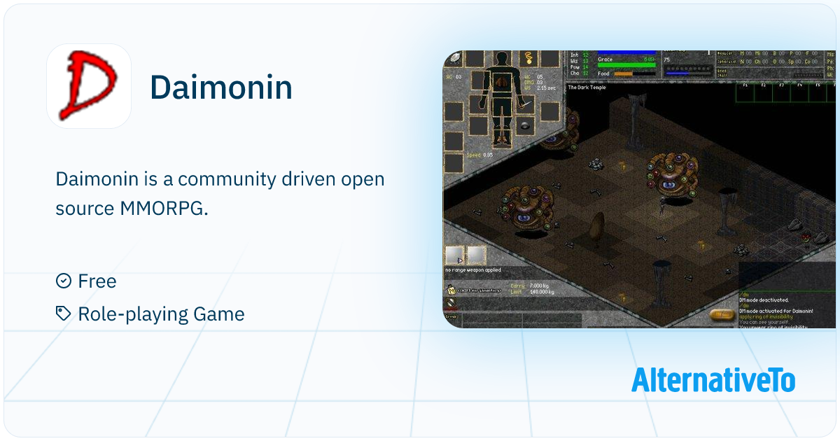 Daimonin: Community driven open source MMORPG | AlternativeTo