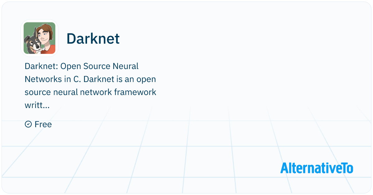 Darknet: : Open Source Neural Networks in C | AlternativeTo