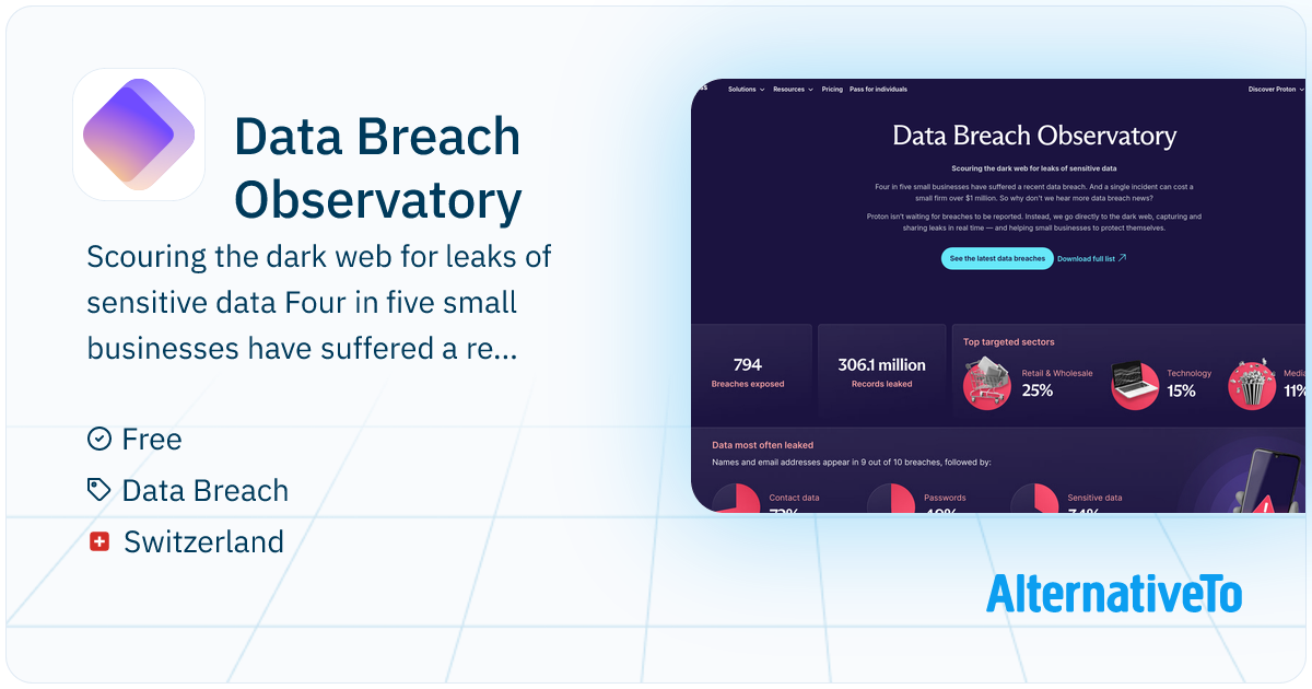 Data Breach Observatory: Automated alerts for exposed data found on the ...