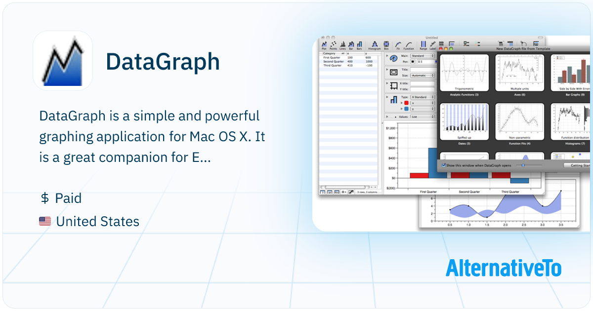 DataGraph: Simple and powerful graphing | AlternativeTo
