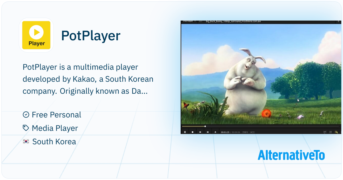 PotPlayer: Windows player with advanced formats, customization, 3D, and ...