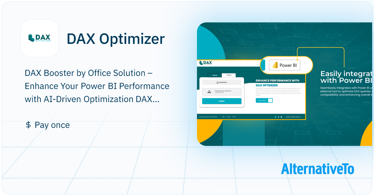 DAX Optimizer: Boost your Power BI performance with DAX Booster, an AI ...