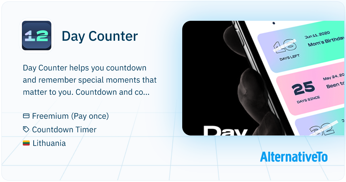 Day Counter: Free customizable counting app with 2 different modes ...