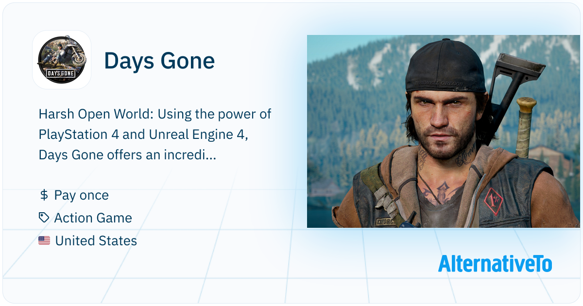 Days Gone: Open-world action-adventure game set in a harsh wilderness ...