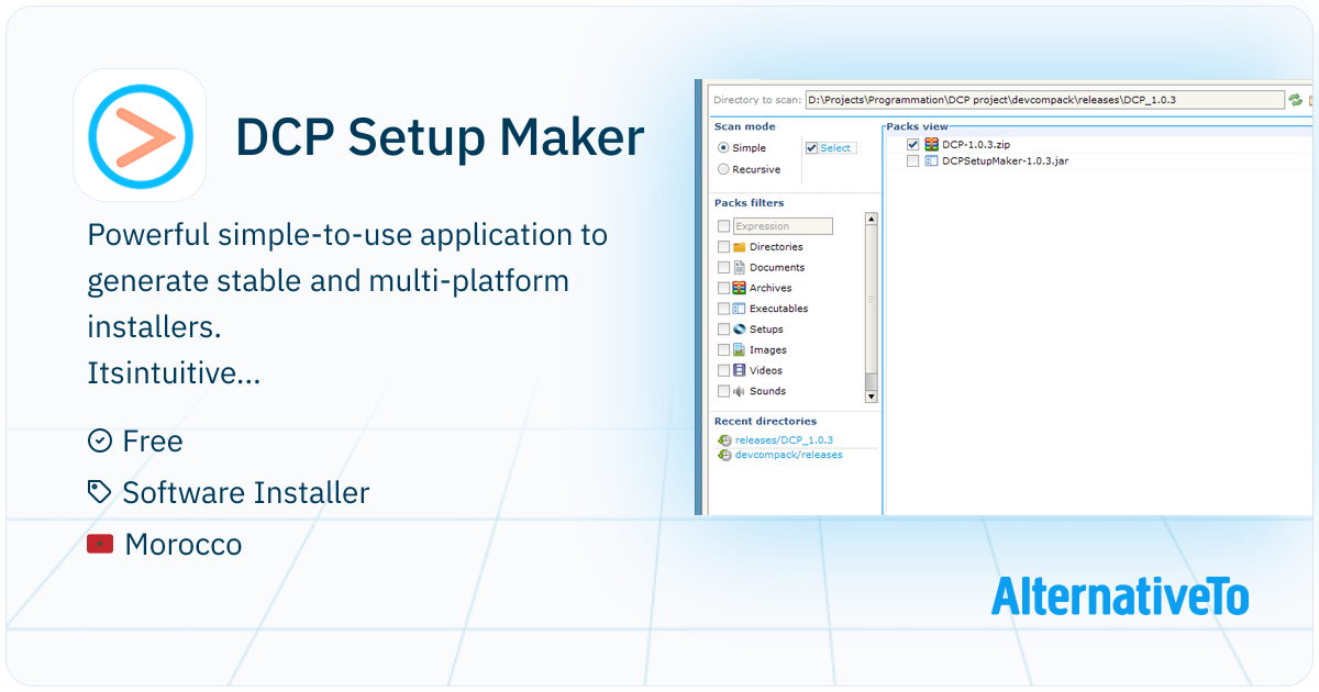 DCP Setup Maker: Powerful simple-to-use application to generate stable ...