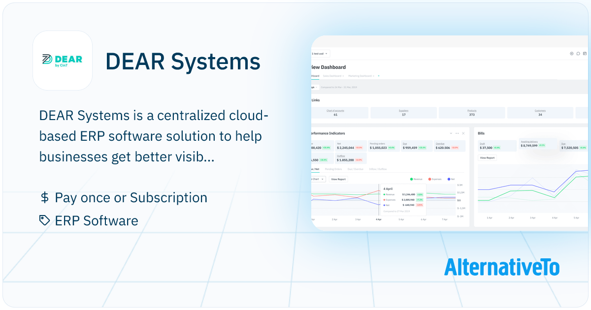 DEAR Systems: DEAR is a comprehensive cloud-based inventory management ...