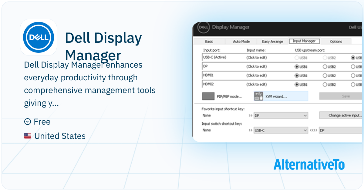 Dell Display Manager: Enhances everyday productivity through ...