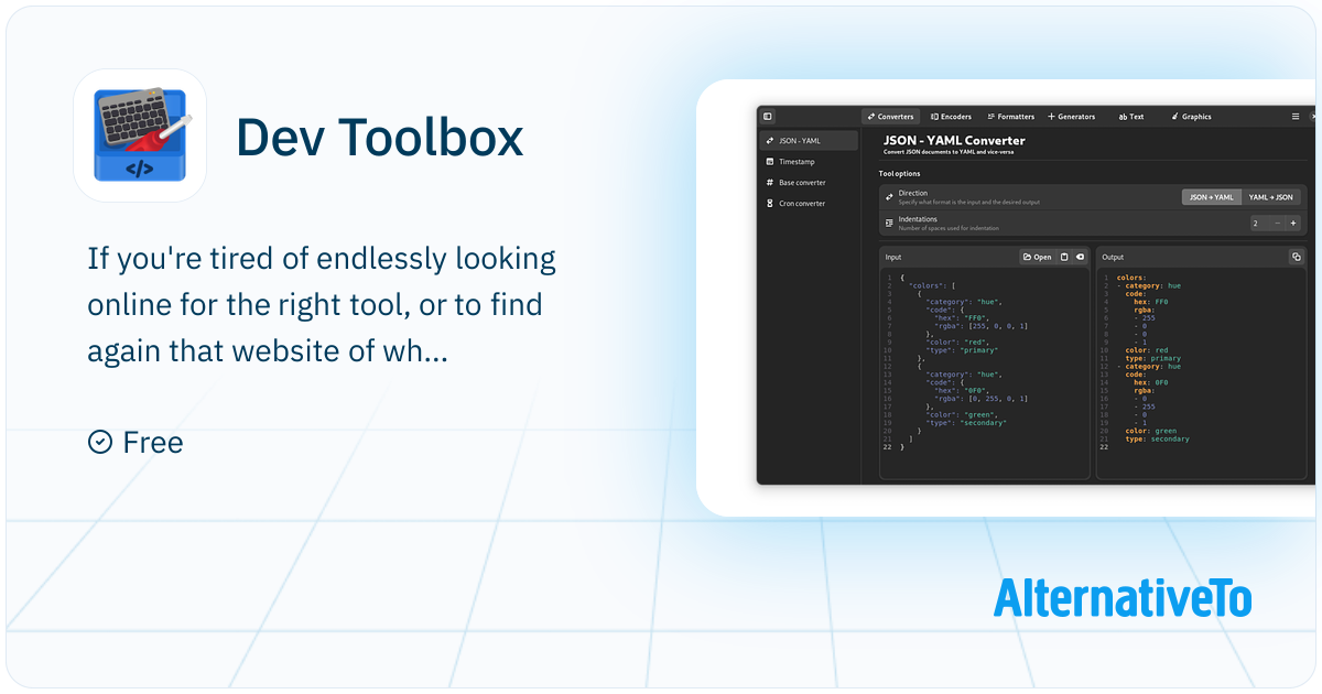 Dev Toolbox: If you're tired of endlessly looking online for the right ...