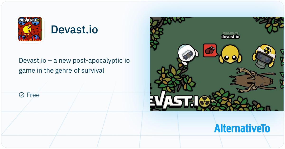 Devast.io: – a new post-apocalyptic io game in the genre of survival ...