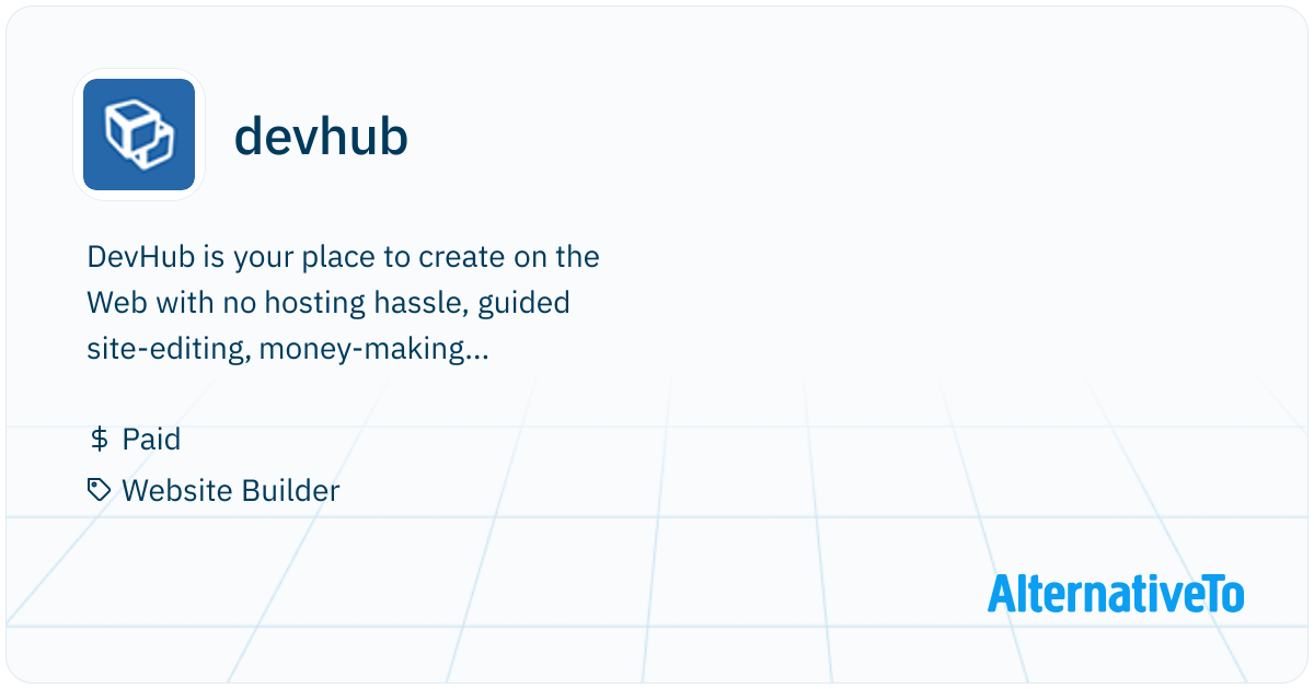 devhub: DevHub is your place to create on the Web with no | AlternativeTo