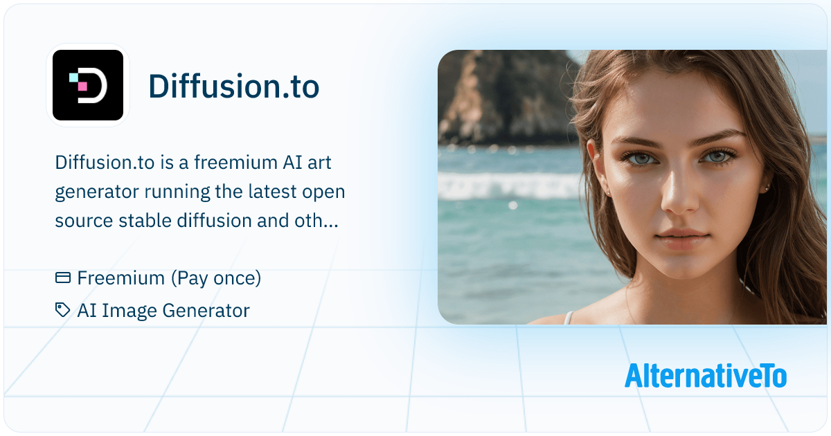 Diffusion.to: AI Art generator with 8 open source models to choose from ...