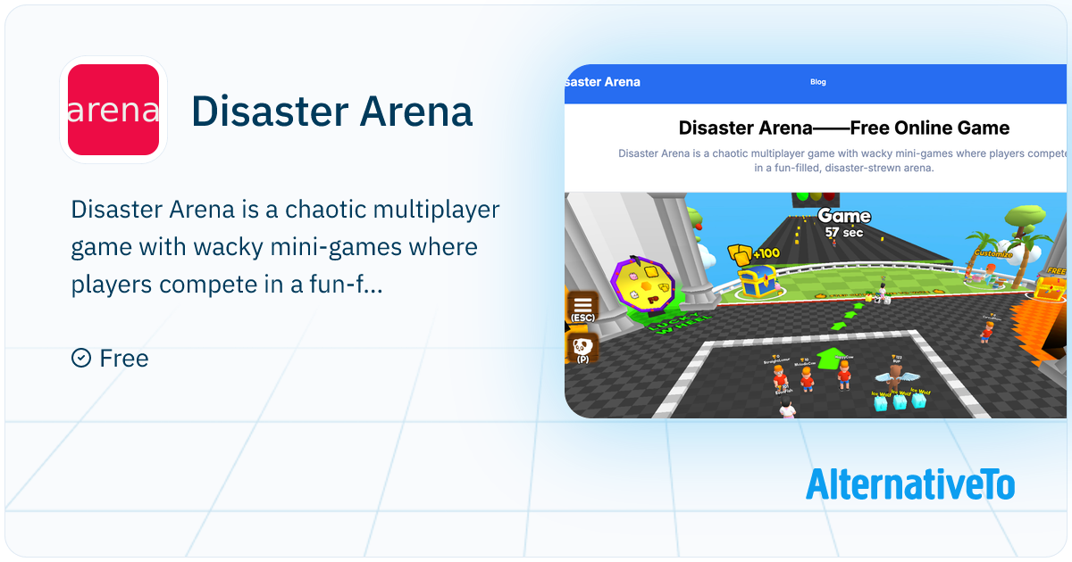 Disaster Arena: Chaotic multiplayer game with | AlternativeTo