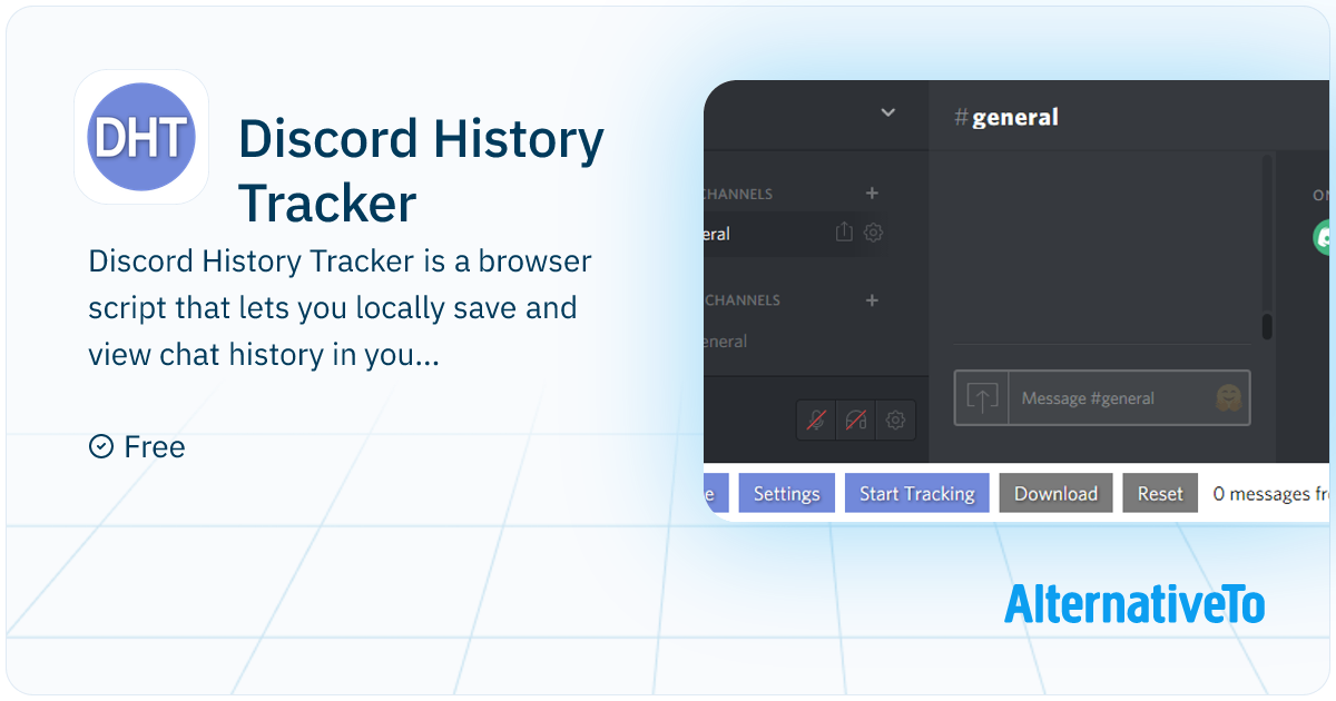 Discord History Tracker: Browser script that lets you locally save and ...