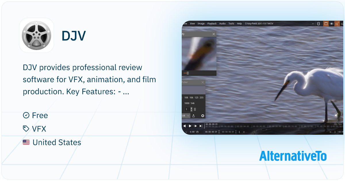 DJV: Professional media review software for VFX, animation, and film ...