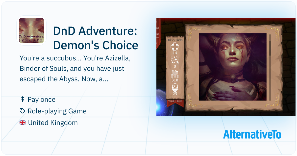DnD Adventure: Demon's Choice: You're Azizella, Binder of Souls, and ...