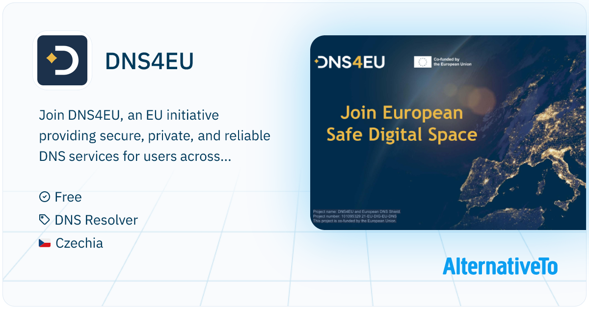 DNS4EU: Join DNS4EU, an EU initiative providing secure, private, and ...
