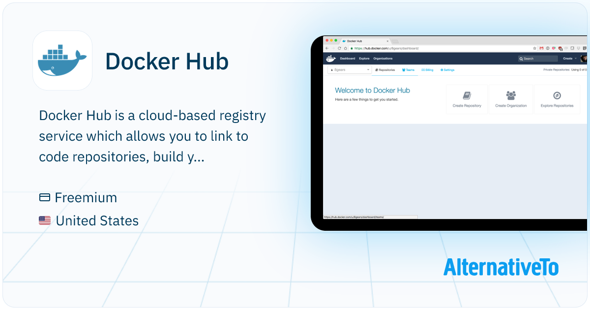 Docker Hub: Cloud-based registry service | AlternativeTo