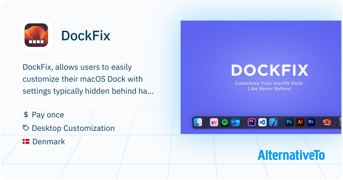 DockFix: Unlocks hidden settings and features that Apple doesn't want ...