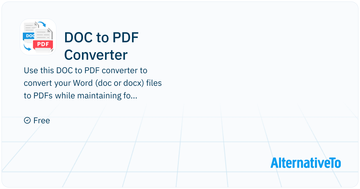 DOC to PDF Converter: Use this DOC to PDF converter to convert your ...