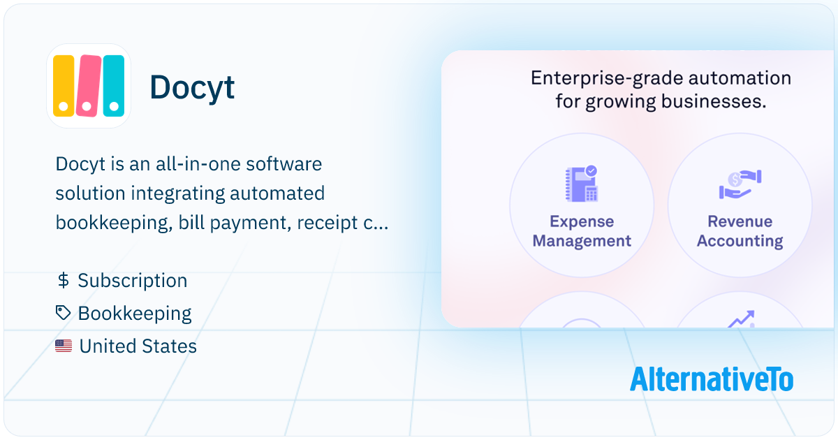 Docyt: All-in-one software solution | AlternativeTo