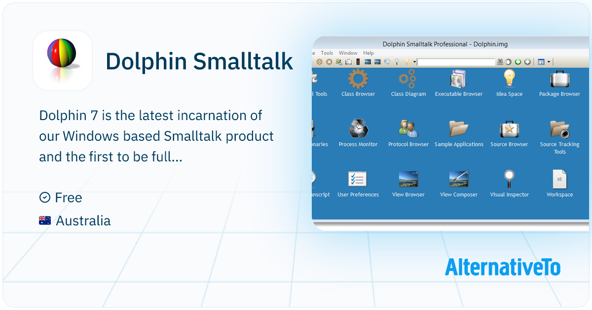 Dolphin Smalltalk: Dolphin is a complete development IDE for Smalltalk ...