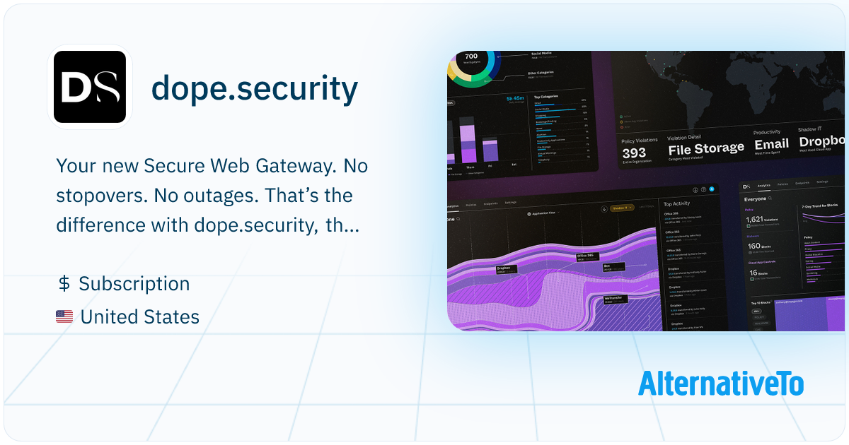 dope.security: Your new Secure Web Gateway. No stopovers. No outages ...