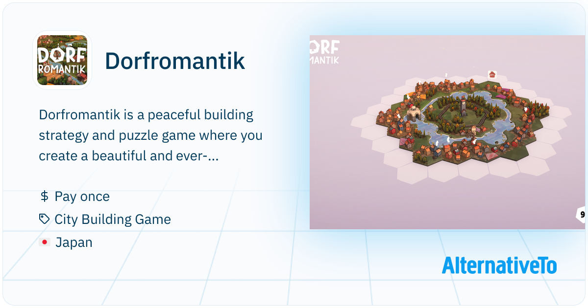 Dorfromantik: Beautiful and relaxing, village building and landscaping ...