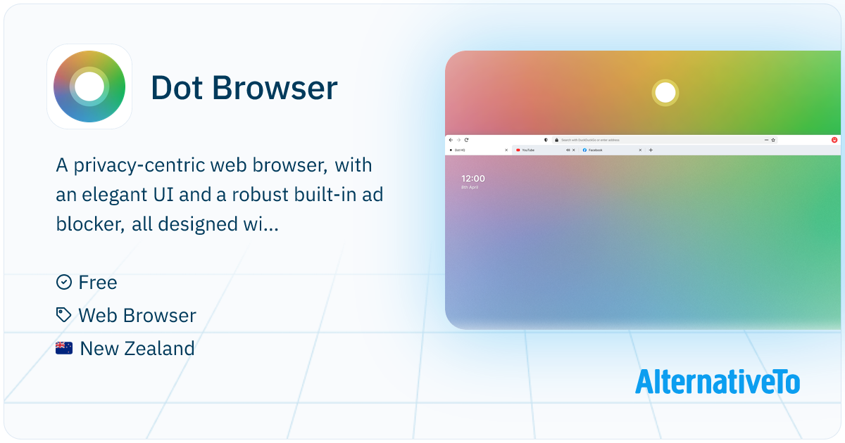 Dot Browser: A sleek web browser, with robust built-in ad blocker ...
