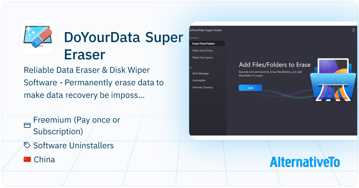 DoYourData Super Eraser: Reliable Data Eraser & Disk Wiper Software ...