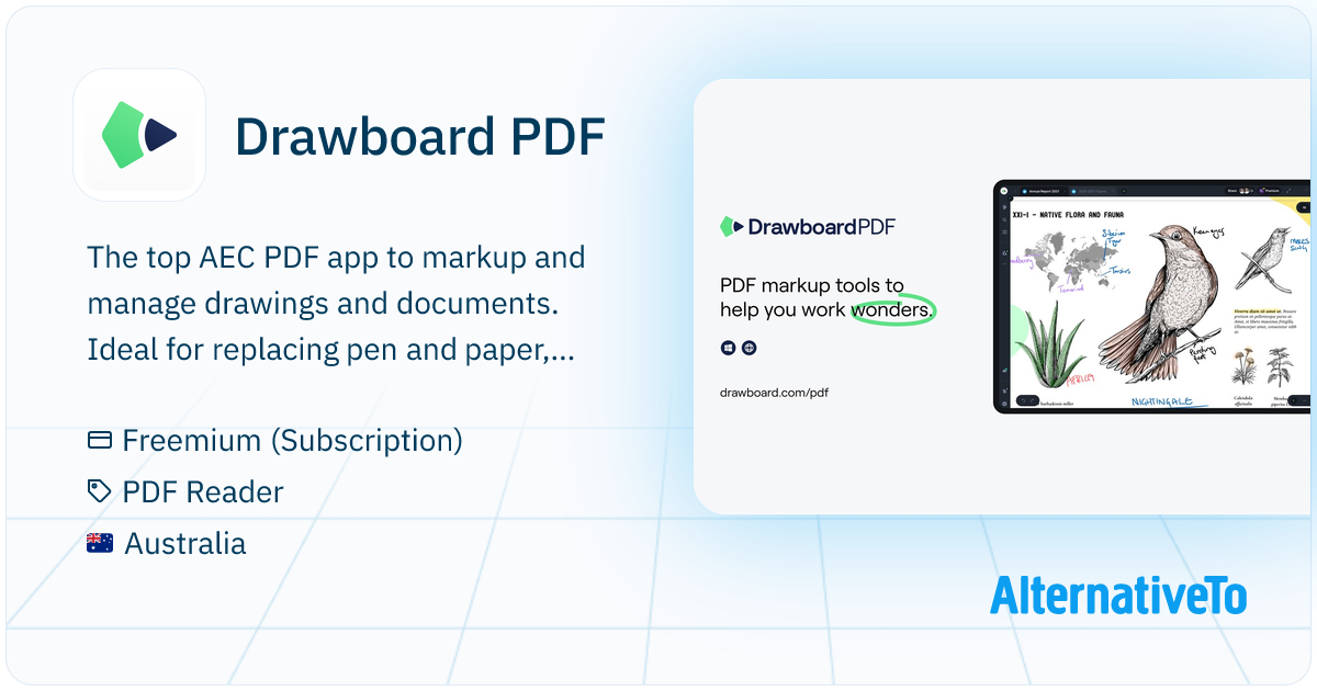 Drawboard PDF: Windows application that allows you to "read, annotate ...