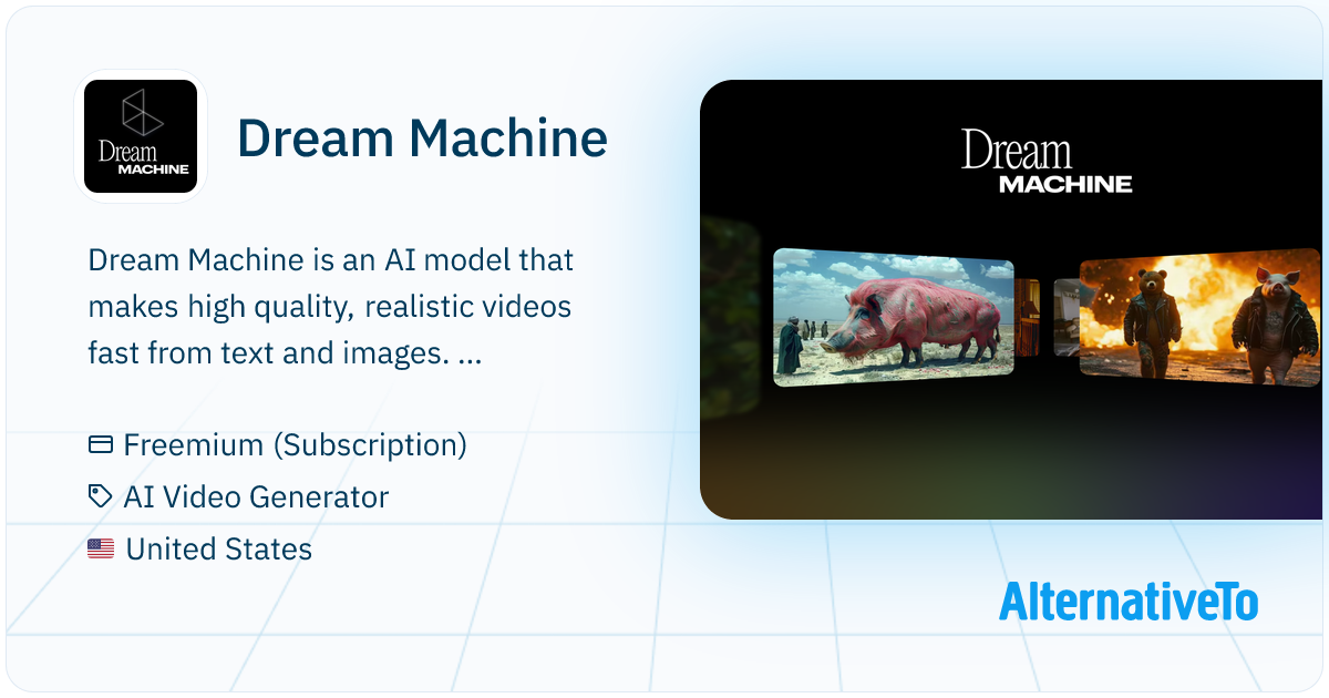 Dream Machine: AI video generator creates realistic, consistent shots ...