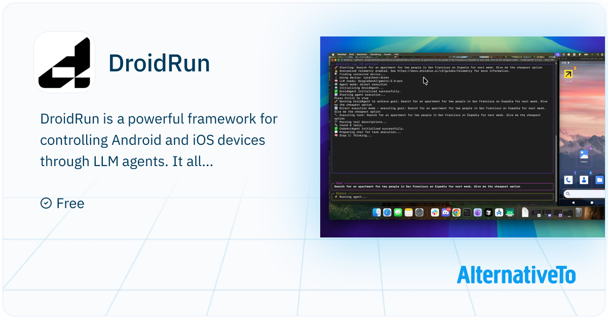 DroidRun: Automate your mobile devices with natural language commands ...
