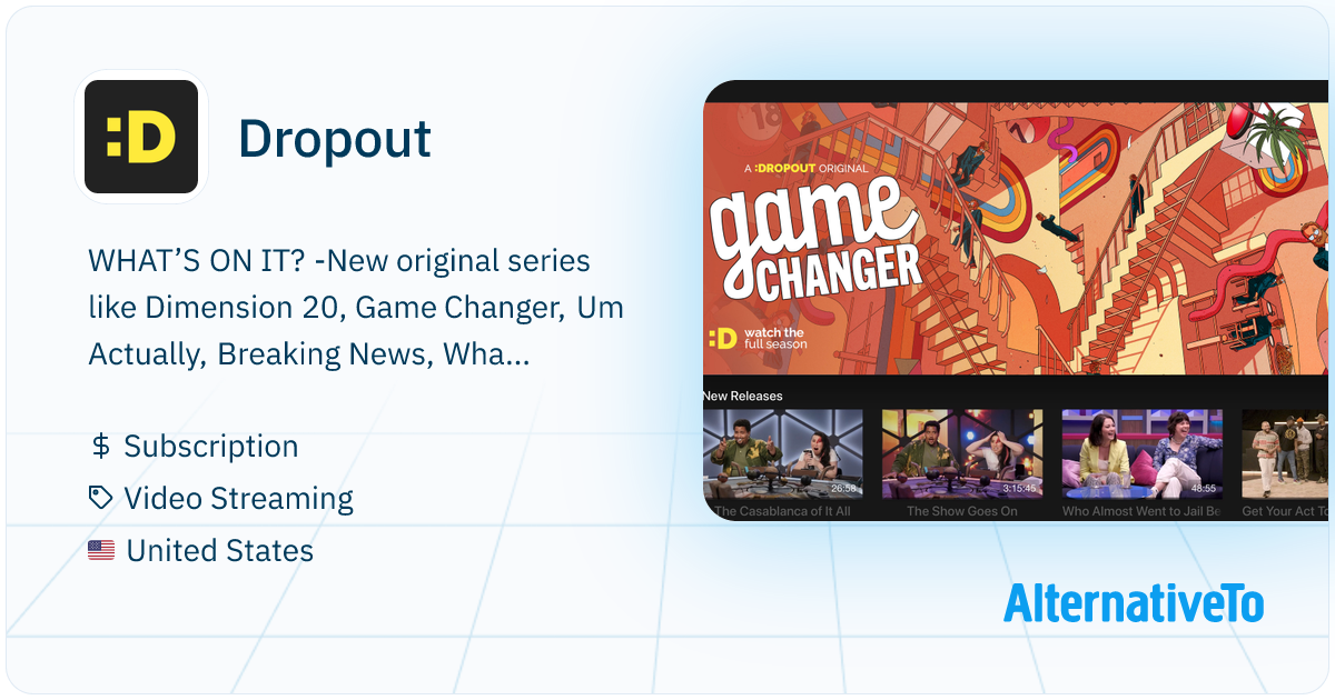 Dropout: A subscription-based streaming service offering original ...