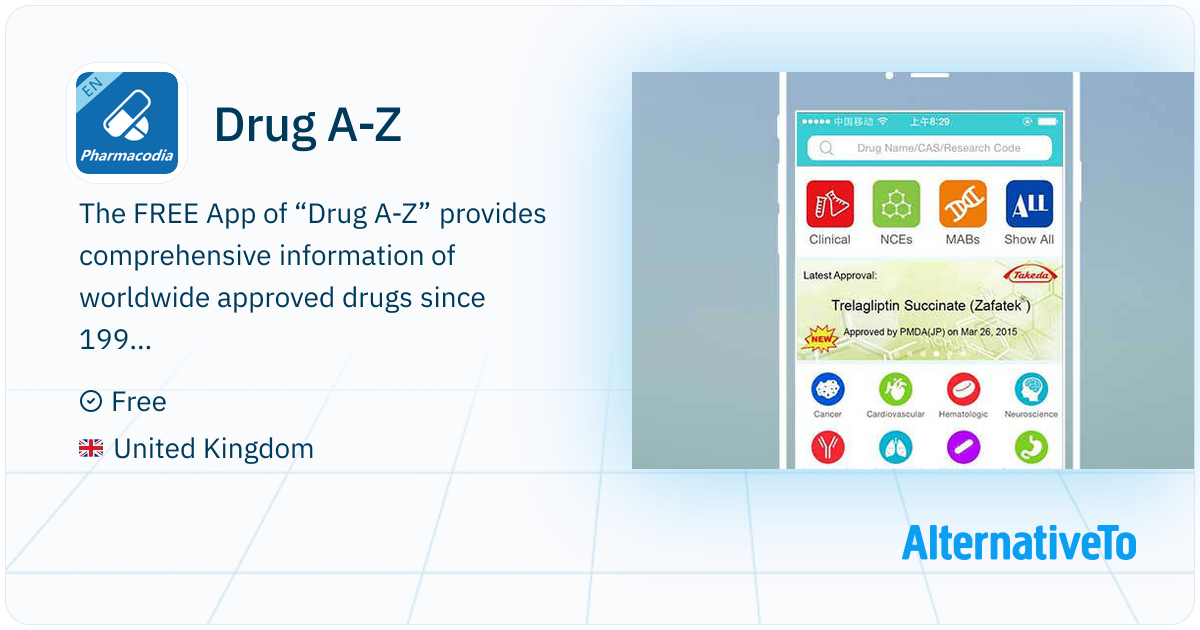 Drug A-Z: The FREE App of “Drug A-Z” provides comprehensive information ...