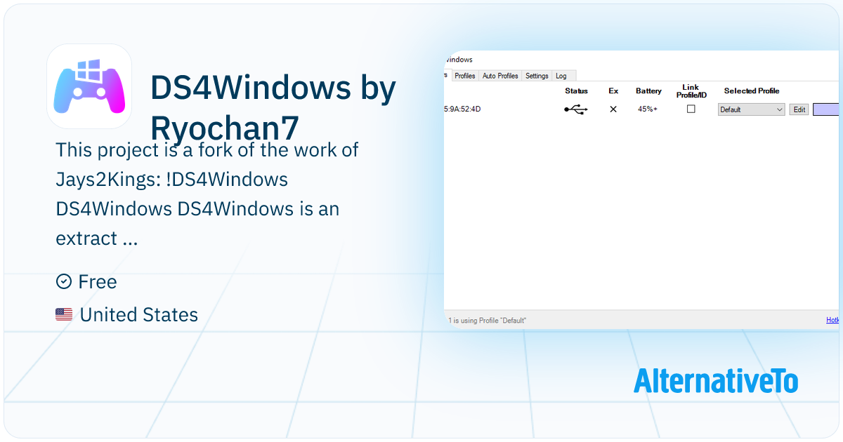DS4Windows by Ryochan7: An extract anywhere program that allows you to ...