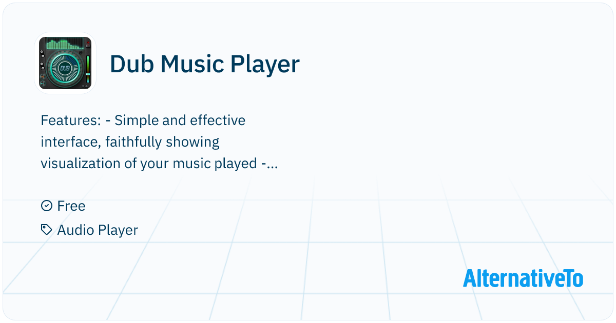 Dub Music Player: Android music player designed by DJs and designers ...
