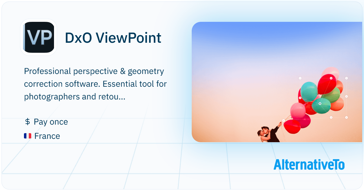 DxO ViewPoint: Professional perspective correction tool fixing lens ...