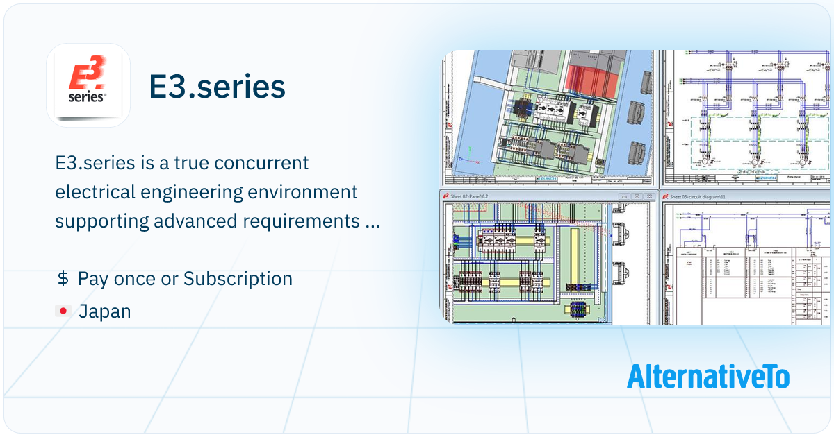 E3.series: Advanced Electrical Design Software | AlternativeTo
