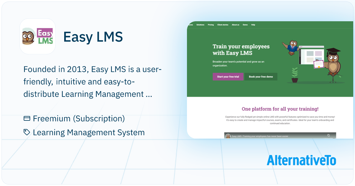 Easy LMS: The coolest and most user-friendly LMS on the market ...