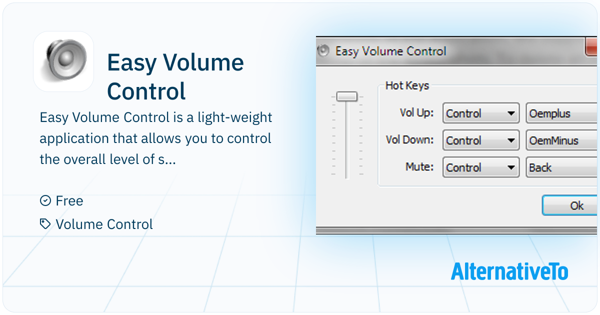 Easy Volume Control: Adjust the sound level on your computer using a ...