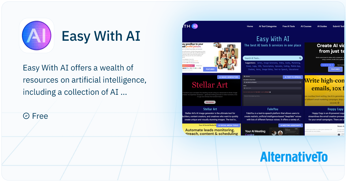Easy With AI: Search & discover AI tools from over 50+ different ...