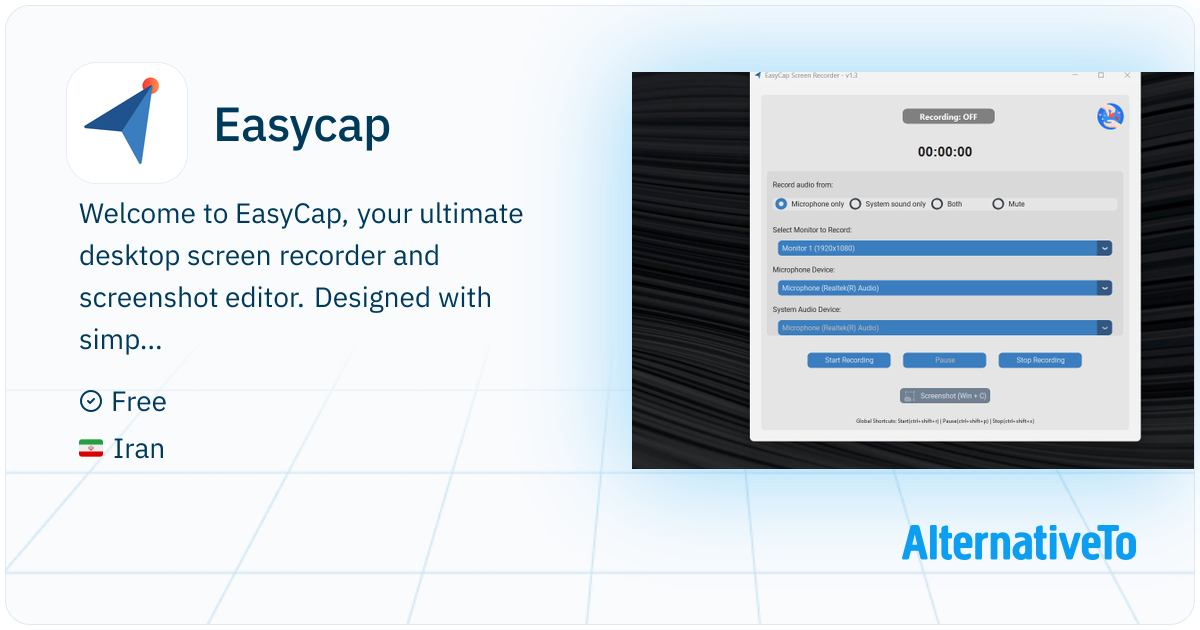 Easycap: The Easiest Way to Record Your Screen and Take Customized ...