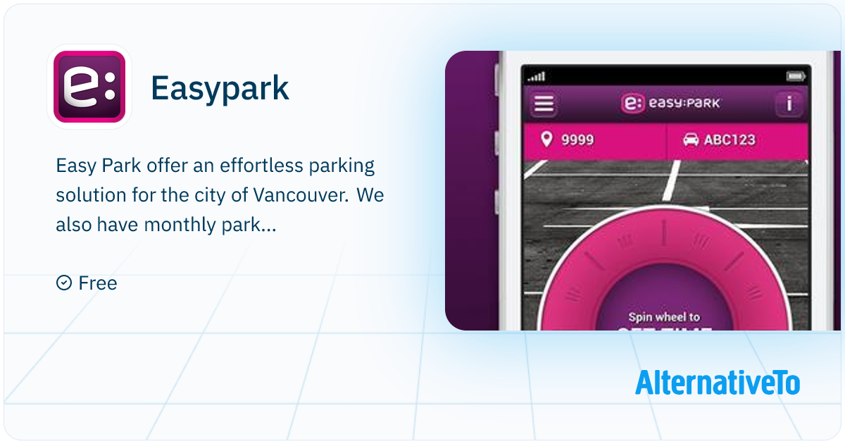 Easypark: Easy Park offer an effortless parking solution | AlternativeTo