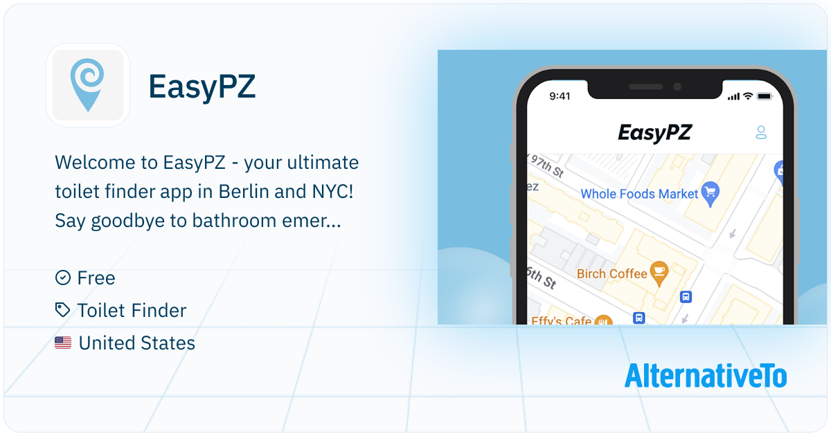 EasyPZ: Welcome to EasyPZ - your ultimate toilet finder app in Berlin ...